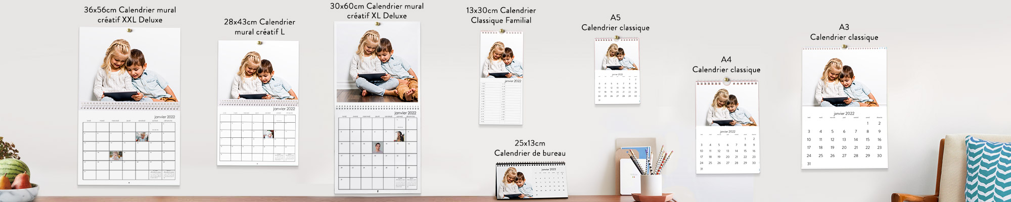Calendriers Photos Personnalisés à Petits Prix - Snapfish FR