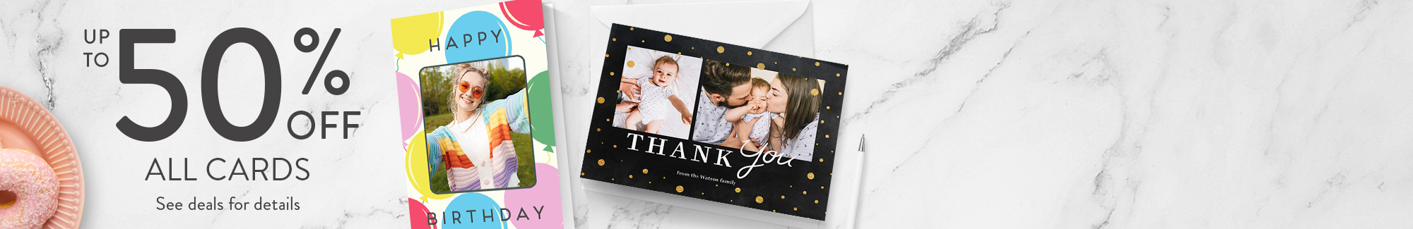 Personalised Cards: Design Unique Photo Cards Online | Snapfish UK